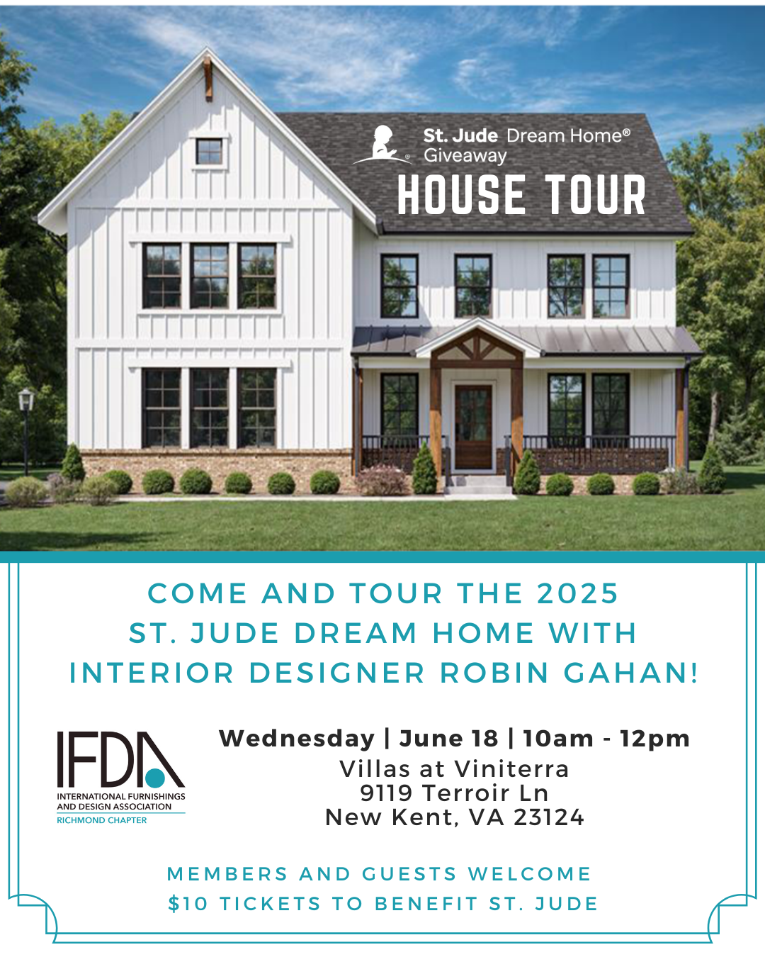 IFDA Richmond: St. Jude Dream Home tour - International Furnishings and ...