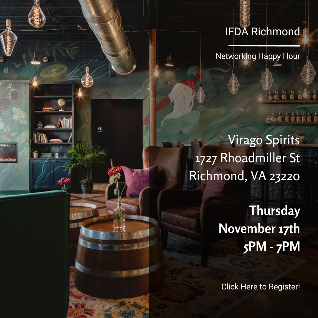 IFDA Richmond Networking Happy Hour @ Virago Spirits - International ...